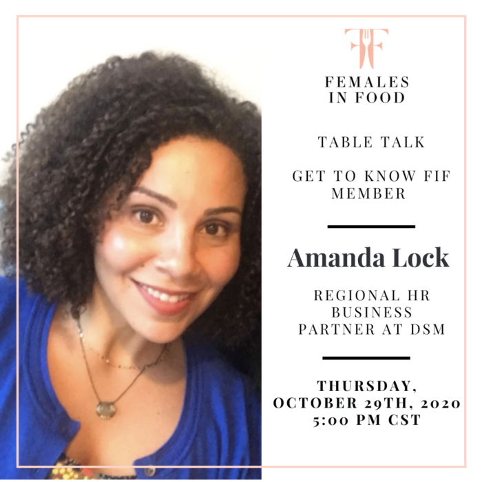 Member Spotlight: Amanda Lock - Females In Food